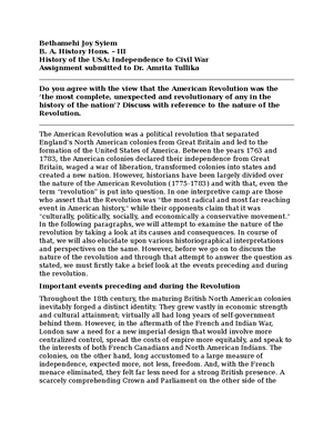 Civil war essay - Brief overview of the American Civil War The American ...