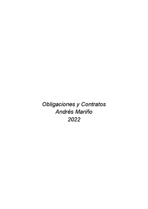 Resumen Caffera Obligaciones y contratos - RESUMEN COMPLETO DE ...