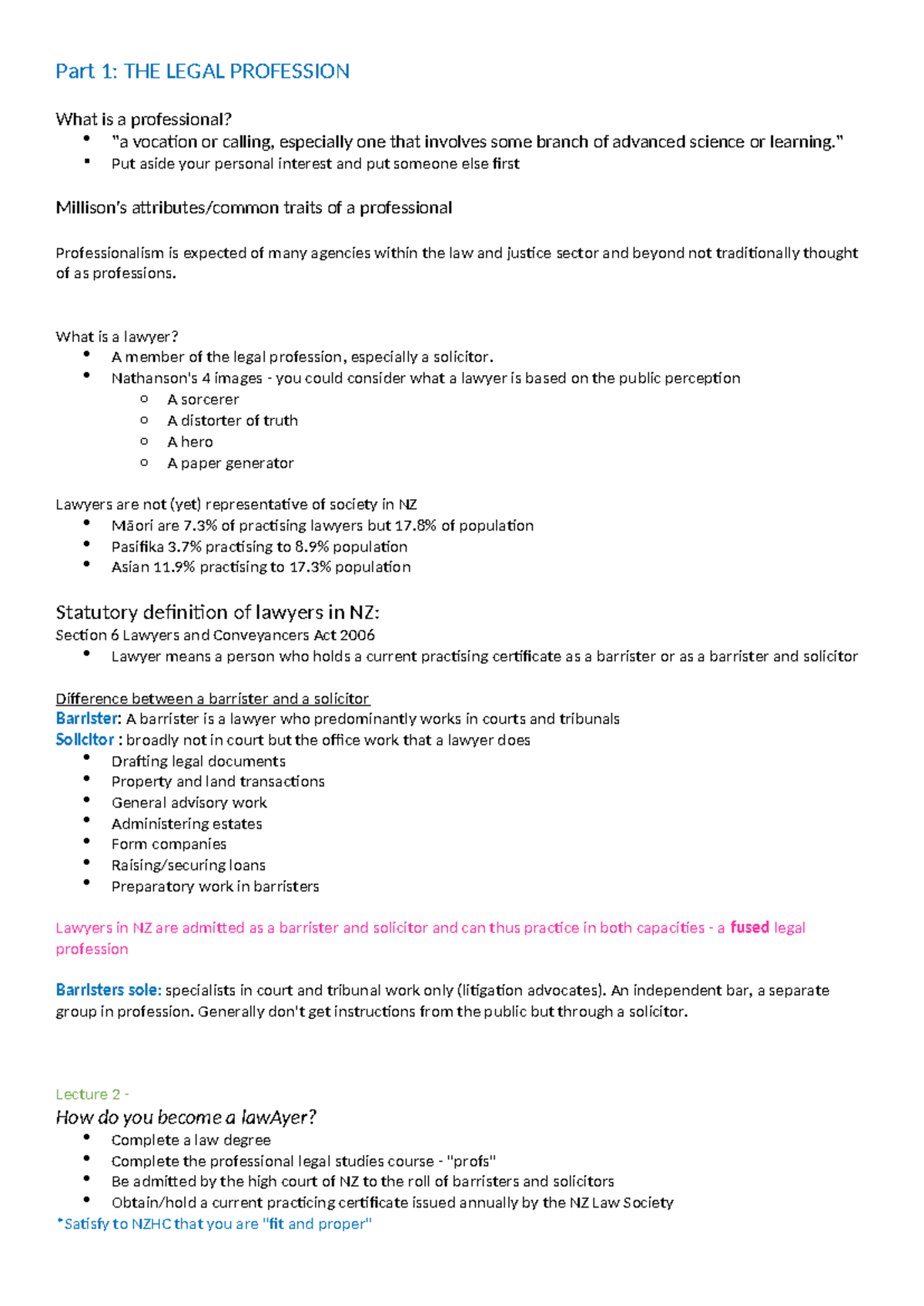 Legal Institutions 101: Comprehensive Lecture Notes on the Legal ...