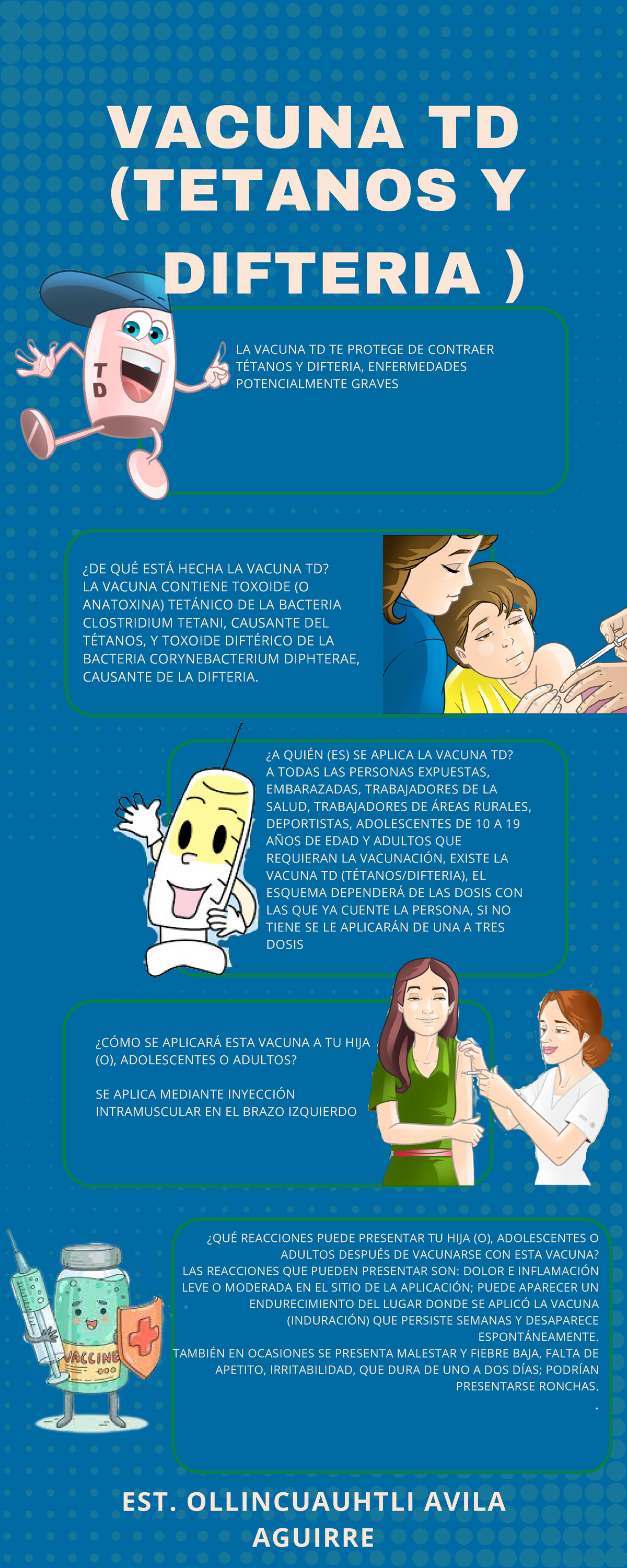 Información sobre la Vacuna TD (Tétanos y Difteria) y su Aplicación ...
