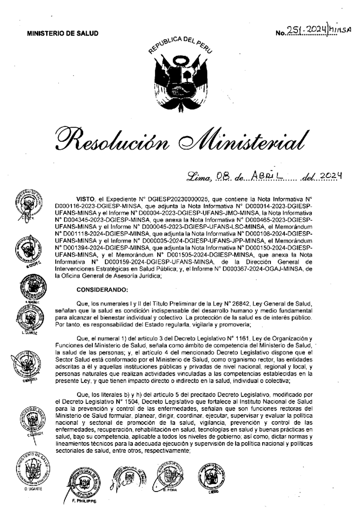 NTS 213: Norma Técnica de Salud para Prevención y Control de Anemia ...