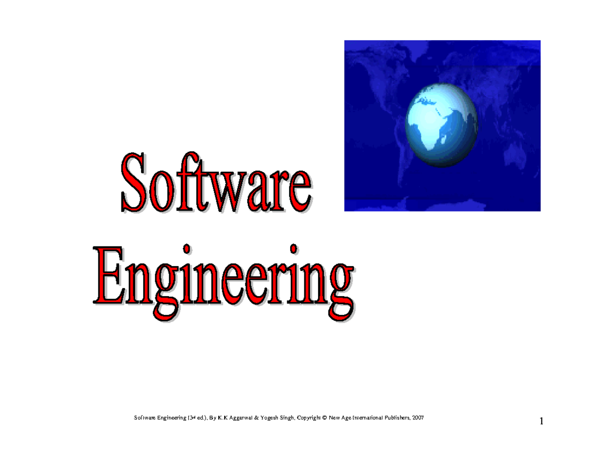 Software Engineering (SE) Unit 1: Key Concepts and Challenges - Studocu