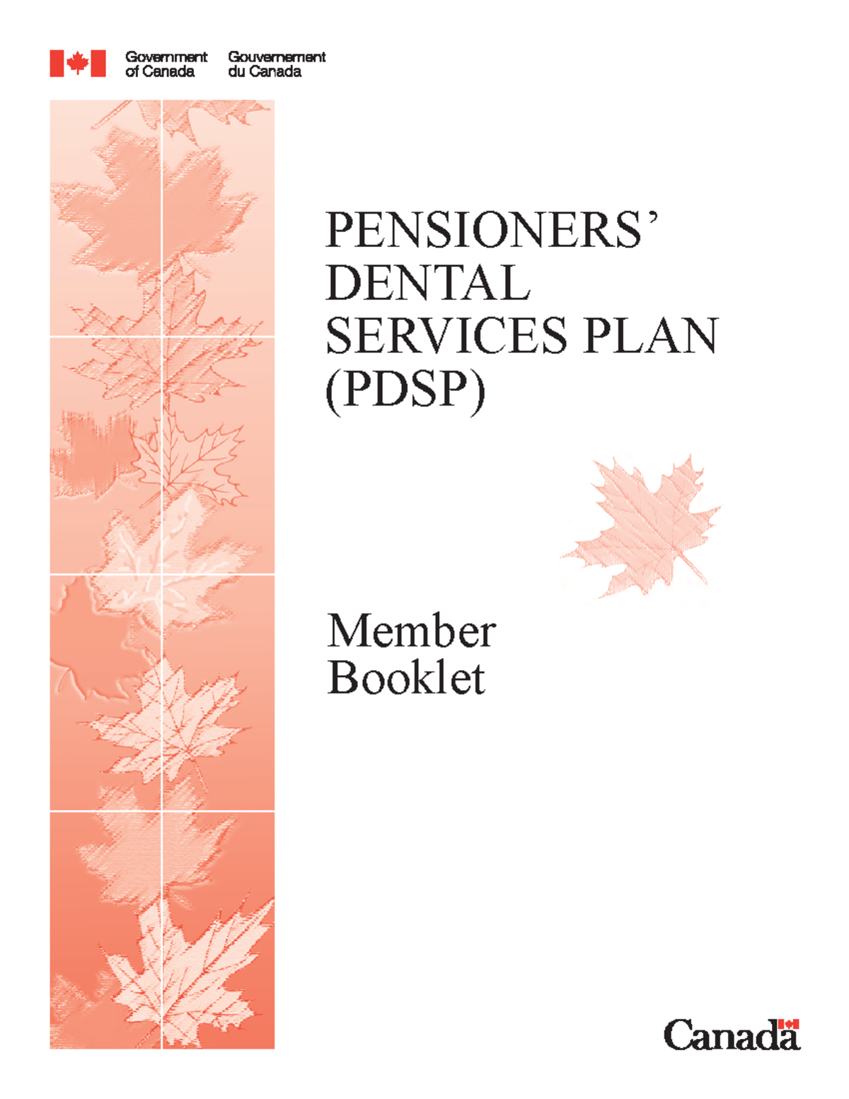 Pensioners’ Dental Services Plan (PDSP) Member Guidebook - Studocu