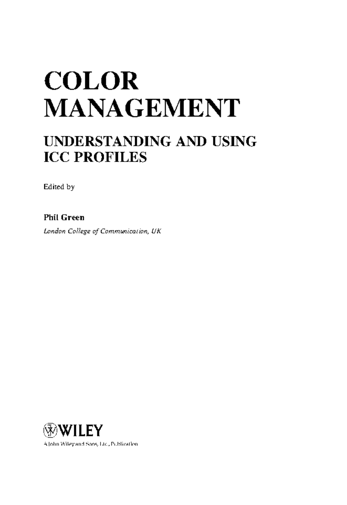 Color Management: Understanding ICC Profiles - A Comprehensive Guide ...