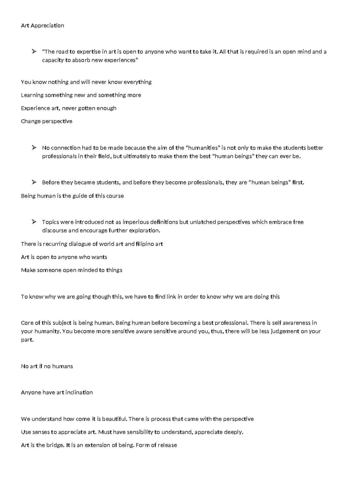 AP 1: Introduction to Art Appreciation - Understanding Art's Impact ...