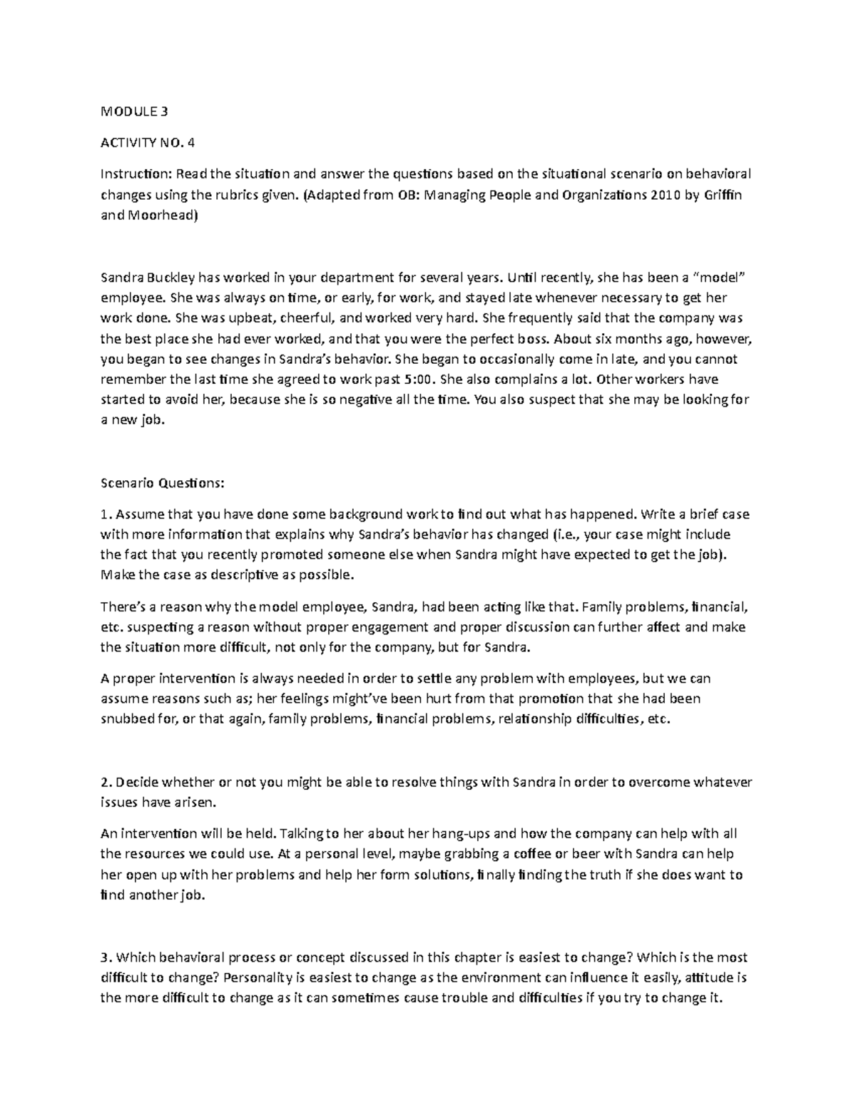 Activity NO.4 OF Module 3 Guludah - MODULE 3 ACTIVITY NO. 4 Instruction ...