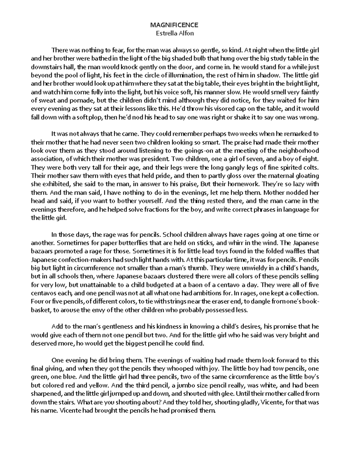 Short Stories Final Exam: Analyzing Themes and Characters - Studocu