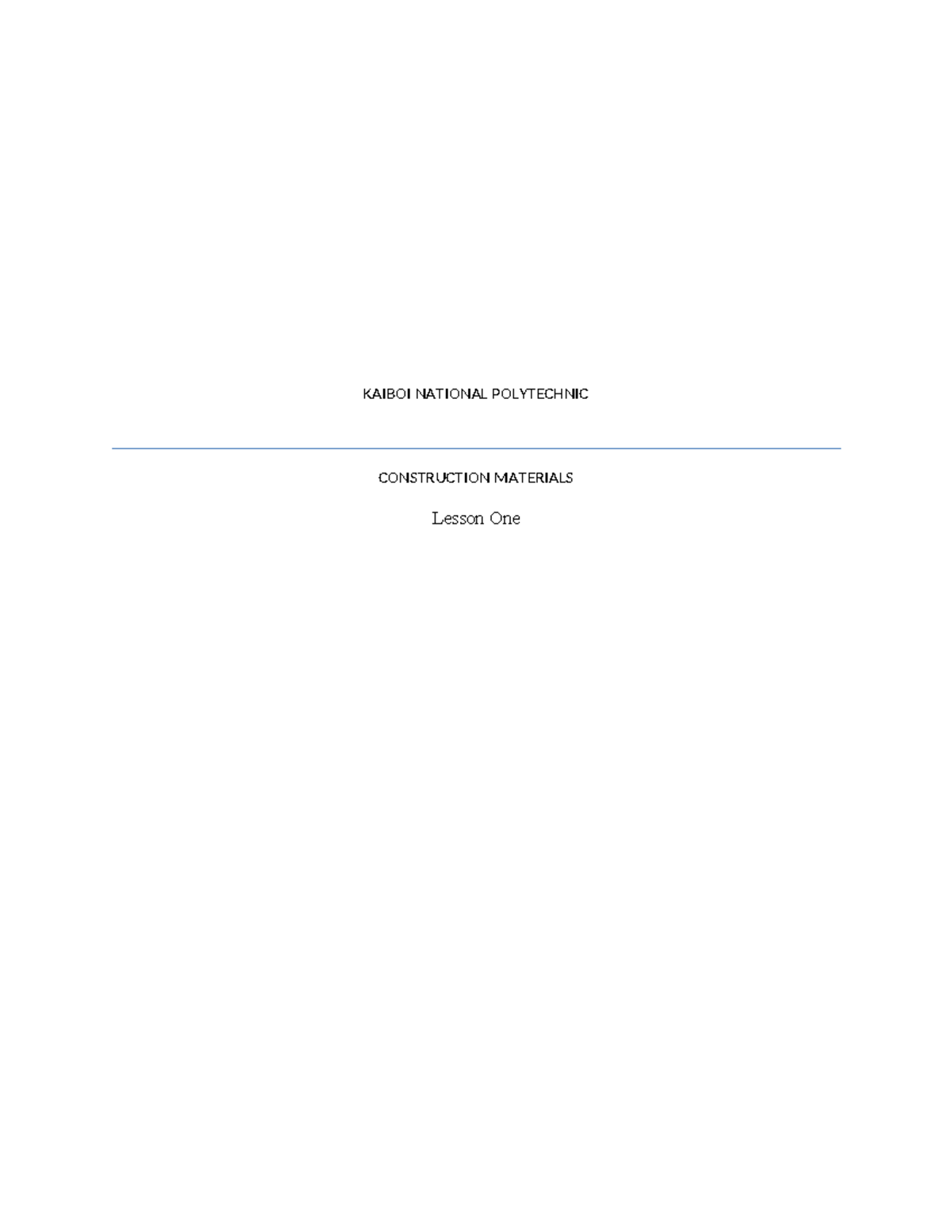 Applied Technical Drawing Level 5: Lesson One Overview - Studocu