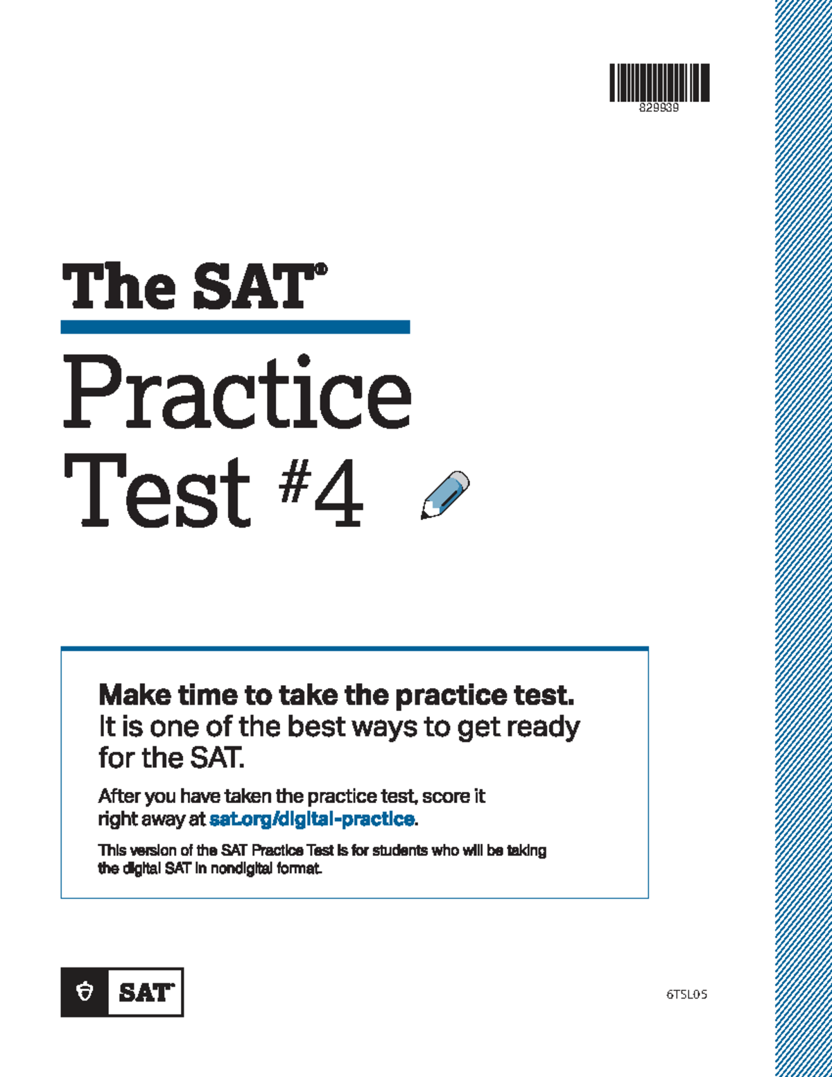 SAT Practice Test 4 (Digital Format) - Reading & Writing Module - Studocu