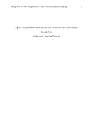MAT 240 Project Two module 7 - Report: Regional vs. National Housing ...