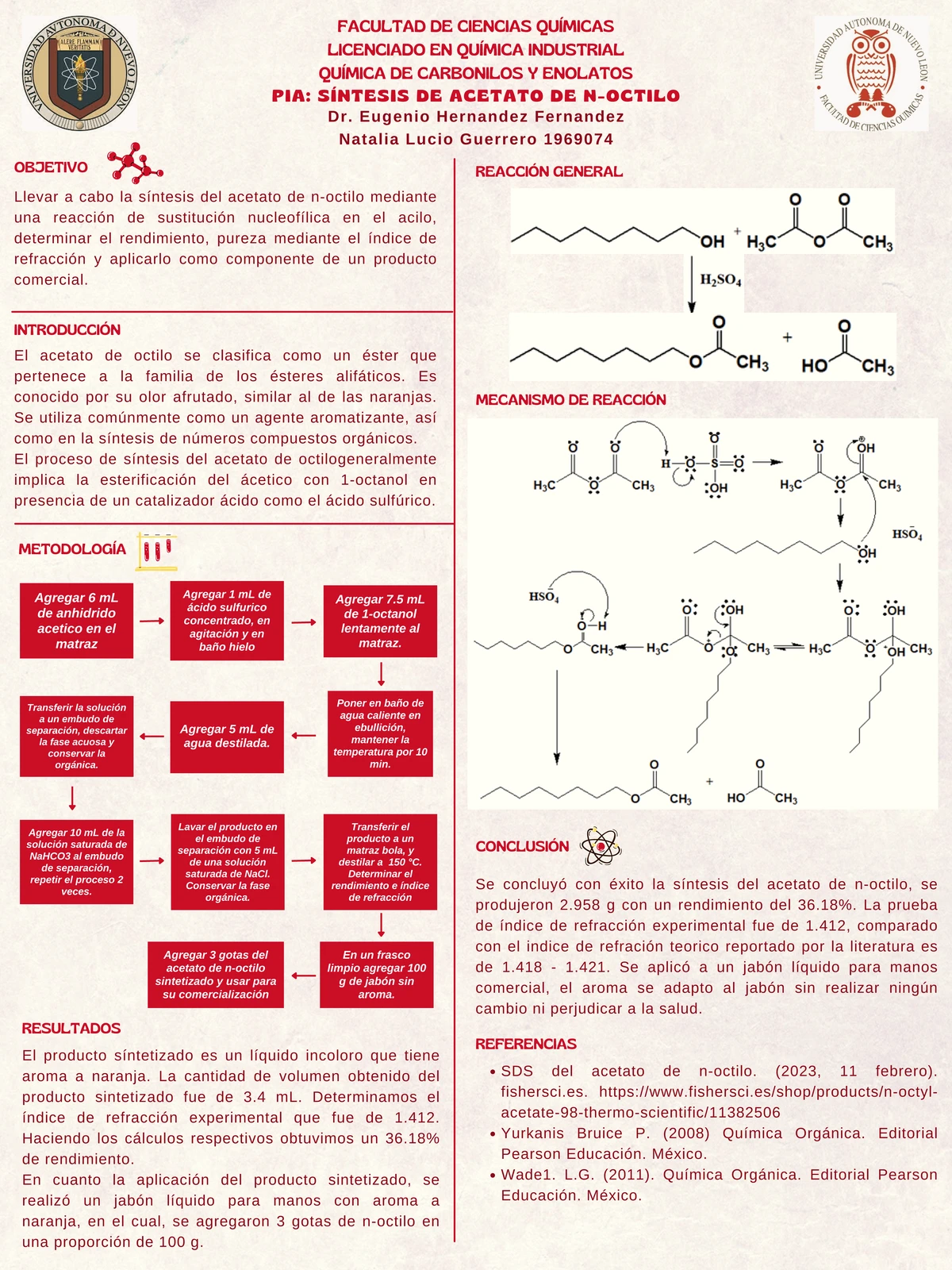 Reporte 1: Síntesis de Vainillina Oxima - Laboratorio Químico 5to ...