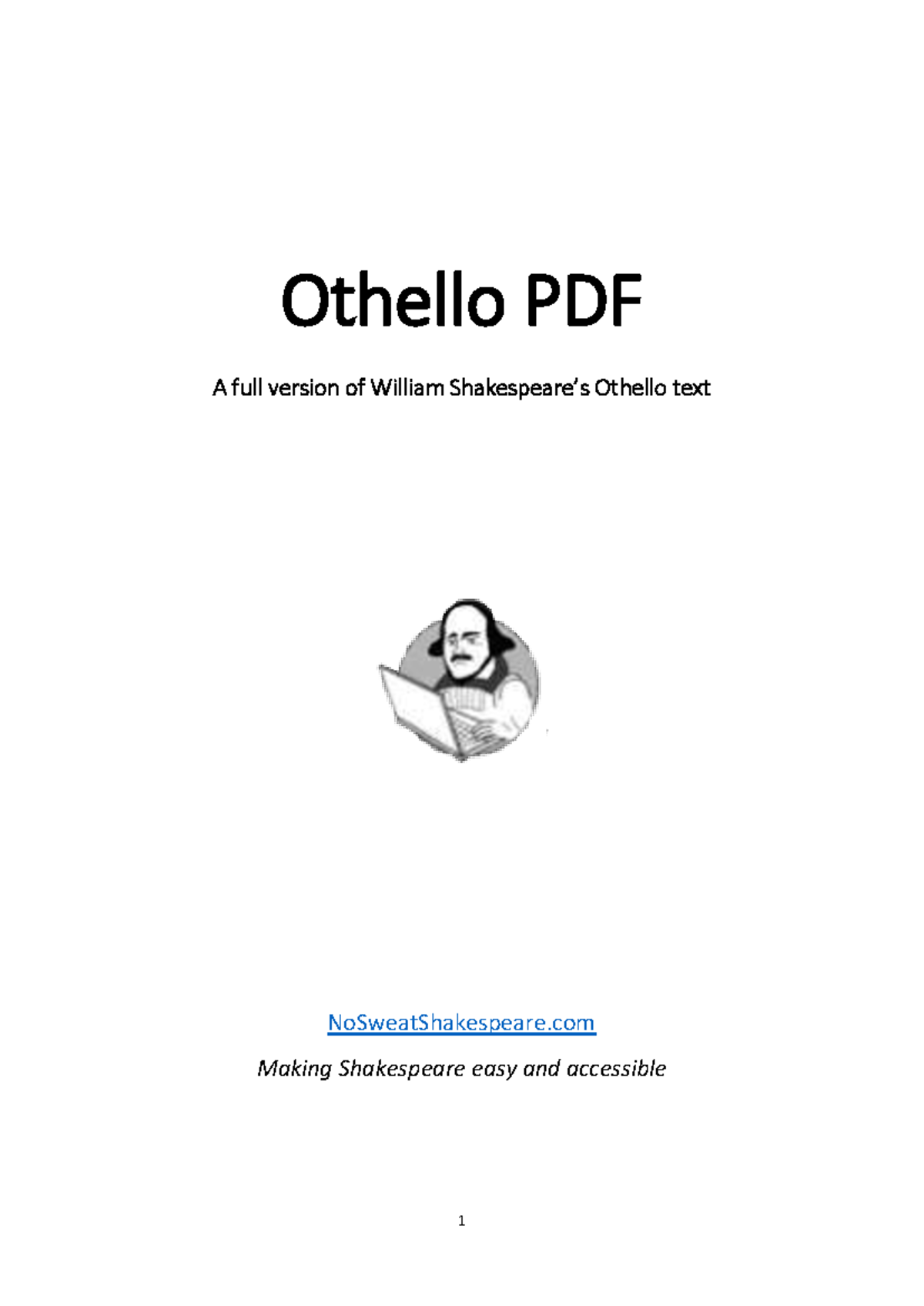 Othello PDF - Full Text of Shakespeare's Classic Play - Studocu