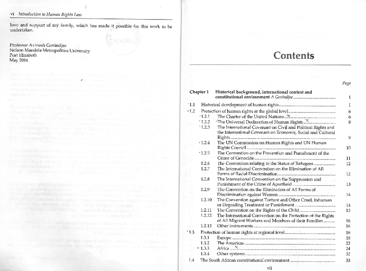 Human Rights Questions: Vertical & Horizontal Application of Bill of ...