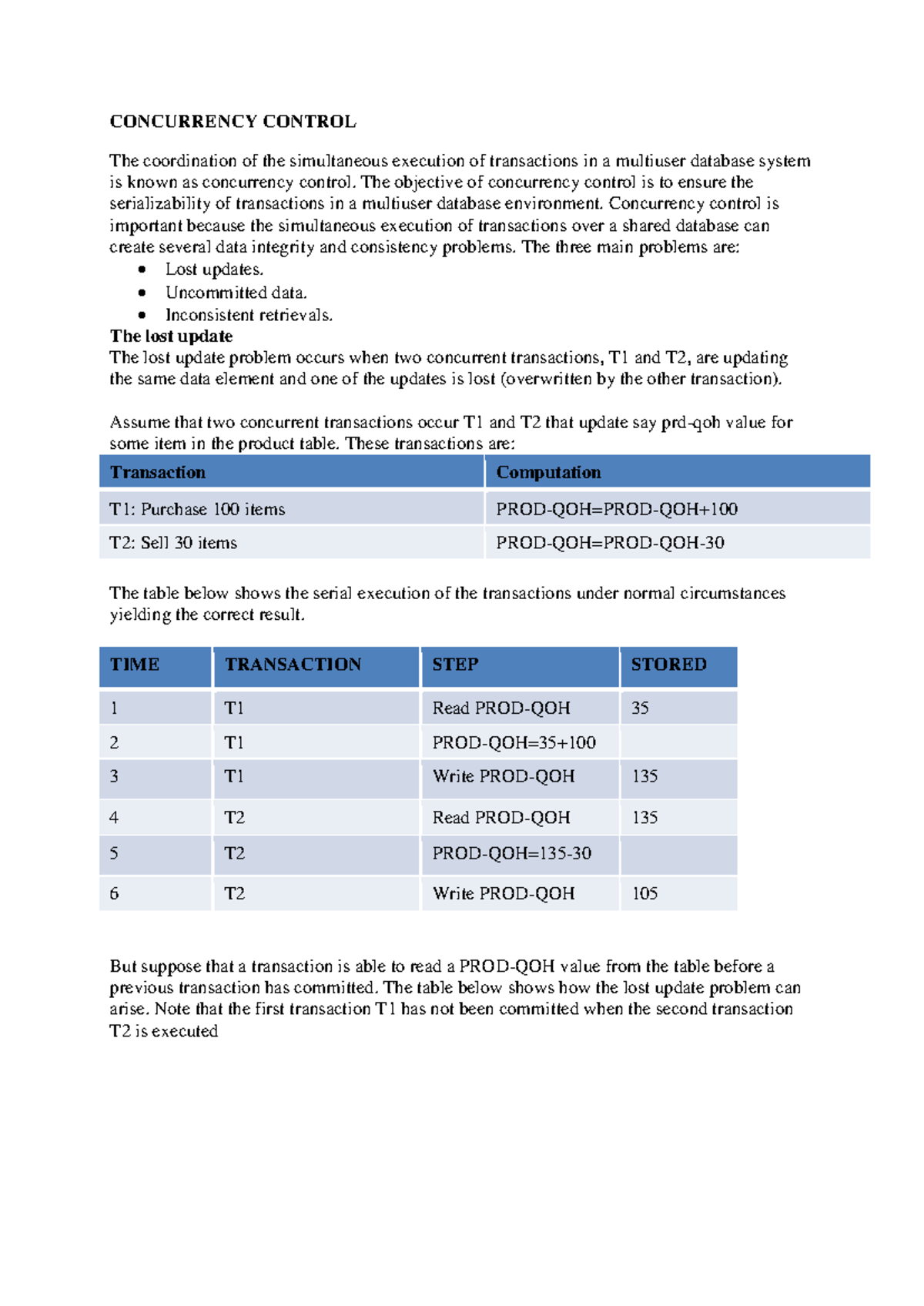 Concurrency Control in Software: Networking Protocols & Their Pros/Cons ...