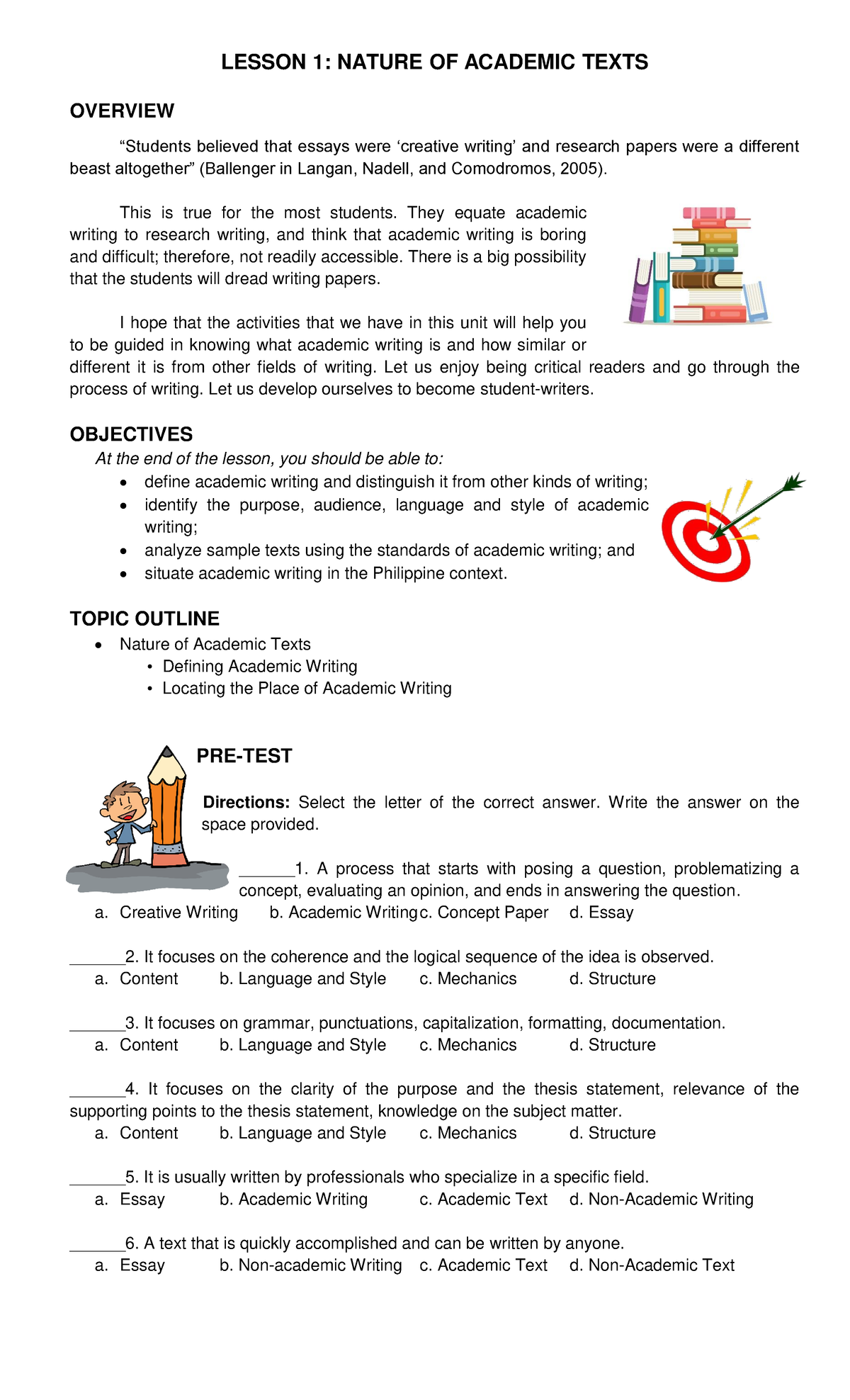 EAPP- Module 1 - Lecture: Understanding Academic Texts - Studocu
