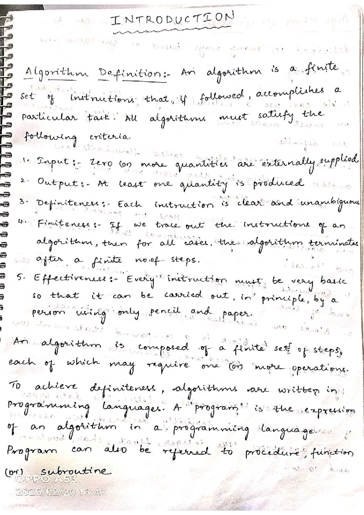 DAA notes part1 - Use this for exam preparation - INTRODUCTION ...