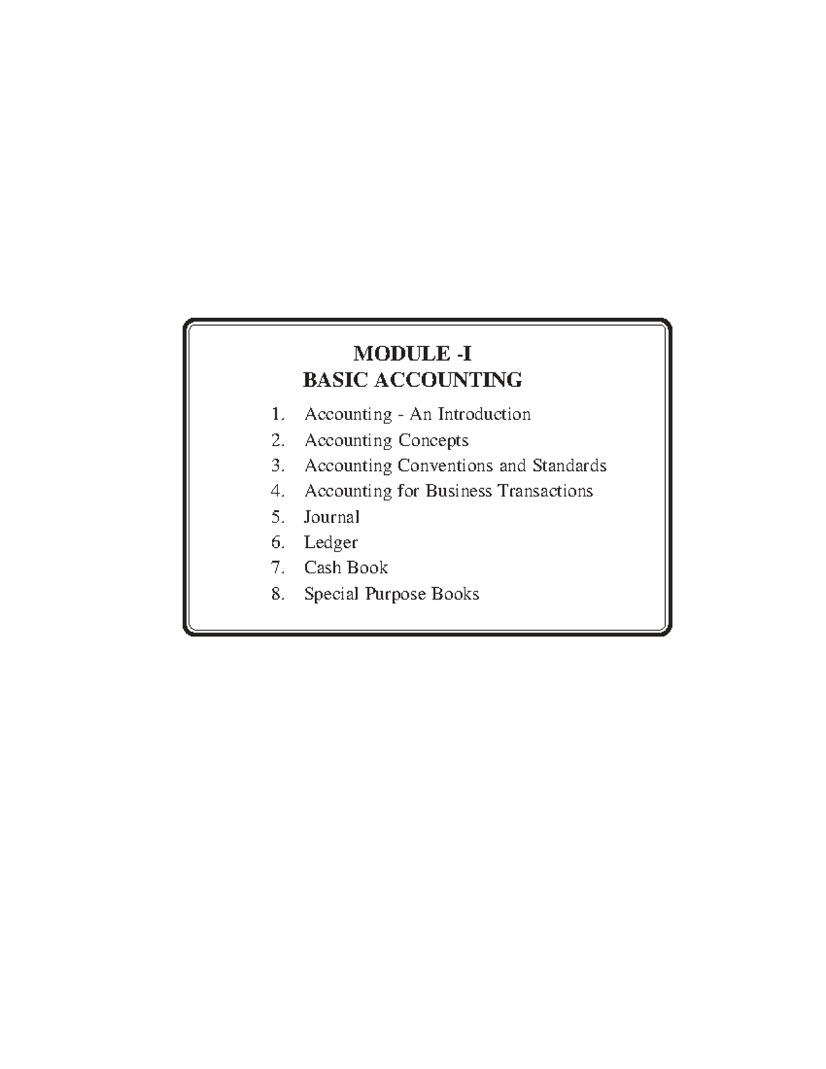 Basic Accounting Curriculum & Model Question Paper (320) - Studocu