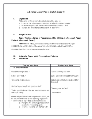 (example) Chapter 2 RRL - CHAPTER 2 Reviews of Related Literature and ...