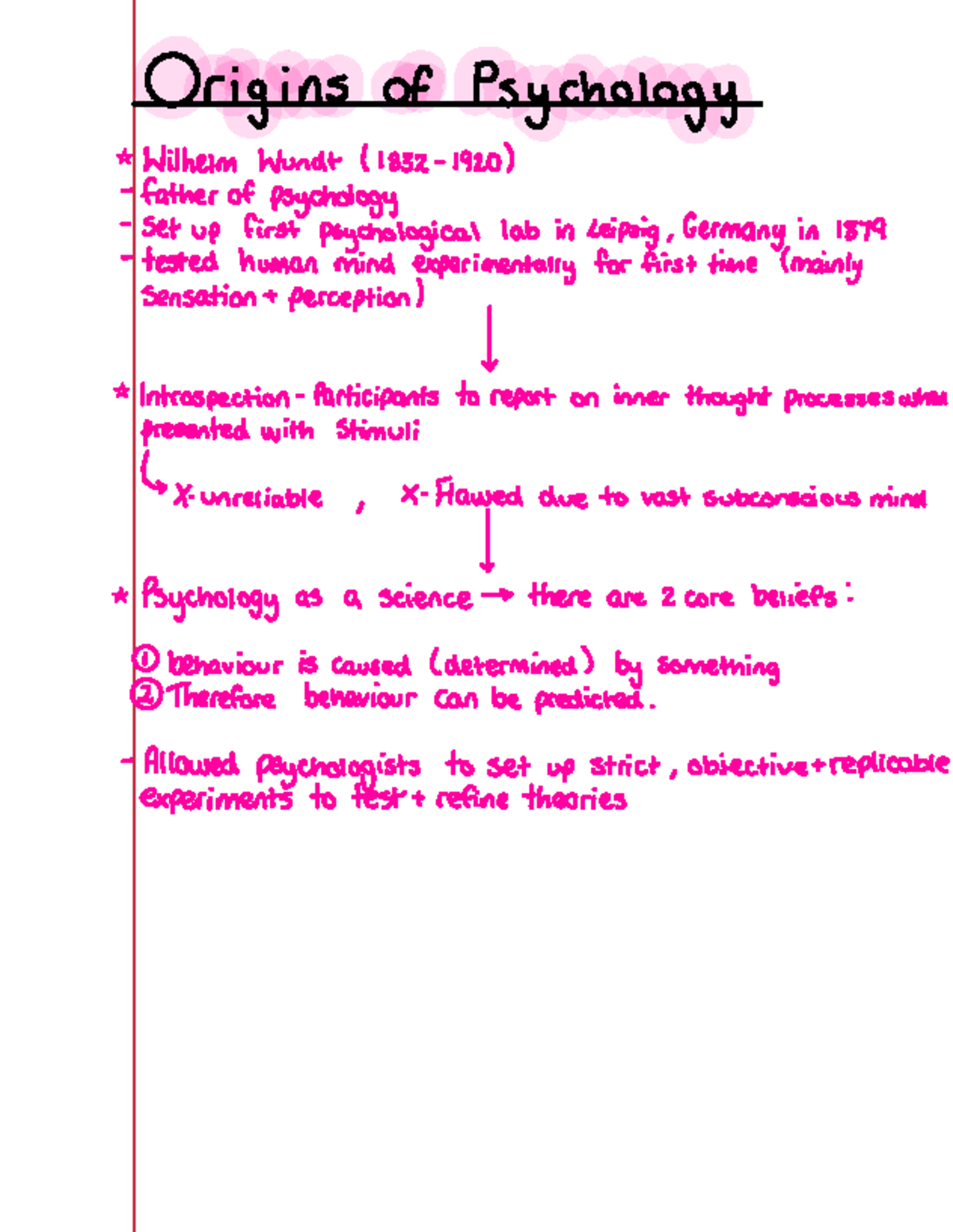 Approaches to Psychology: Key Theories and Historical Context (PSY101 ...