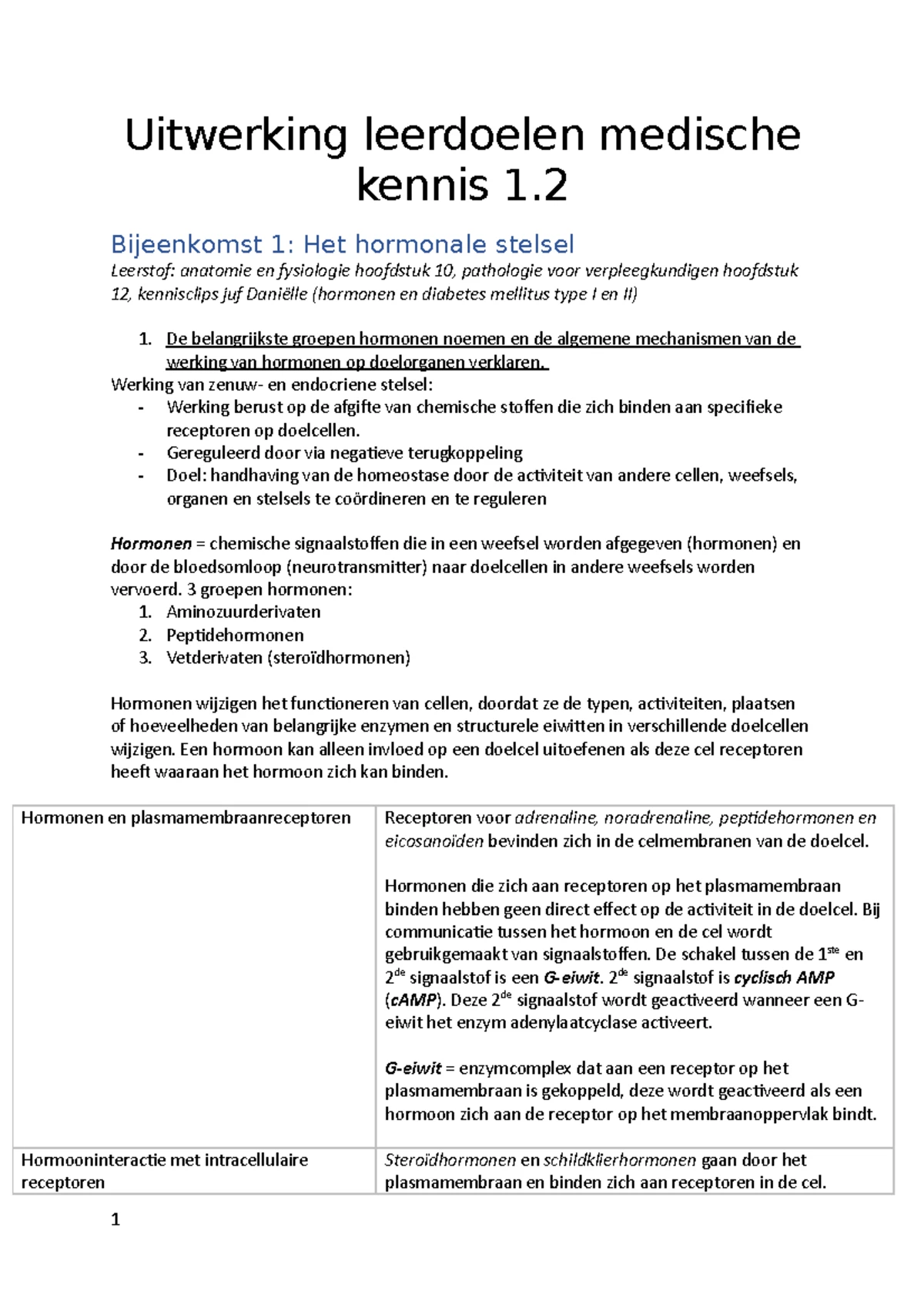 Anatomie en fysiologie hoofdstuk 13 - 13 Arterie, arteriolen ...