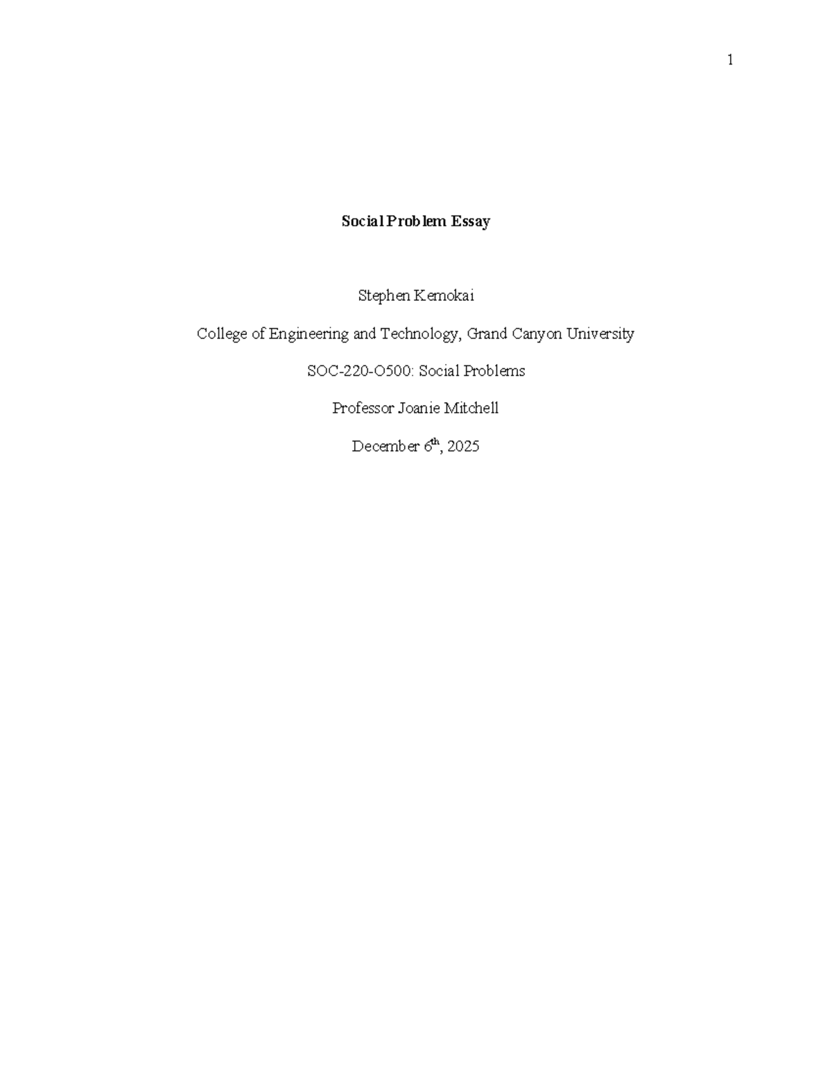 ENGT 101 Social Problem Essay: Economic Inequality Analysis - Studocu