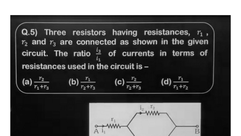 Circuit Analysis: Resistor Networks and Current Ratios (20251105) - Studocu