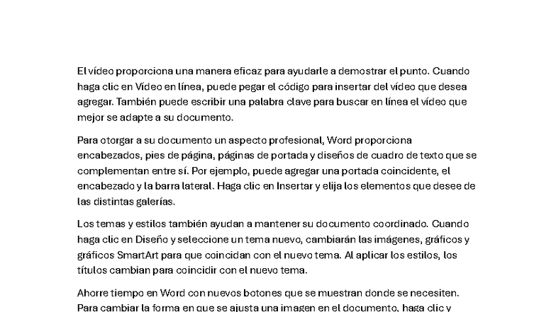 Word 2 - Comando para generar texto random con =rand(#) Parte 3 - Studocu
