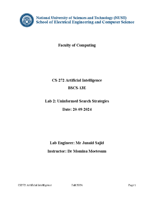 Agents - Note 1 - slides - CS 188 Introduction to Artificial ...