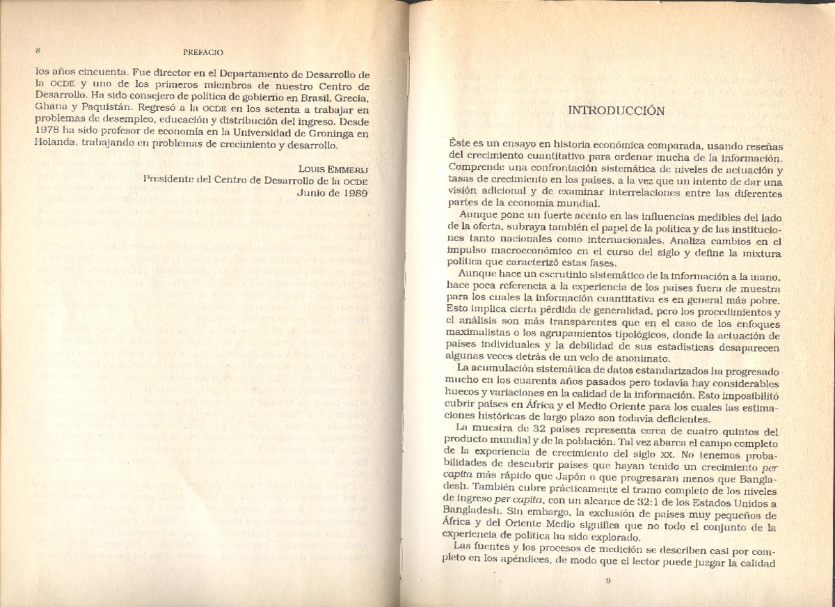 Angus Maddison LA Economia Mundial EN EL Siglo XX - Historia Economica ...