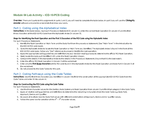 [Solved] Pcs code for open colostomy performed from the descending colon - ICD-PCS Coding (HIM ...