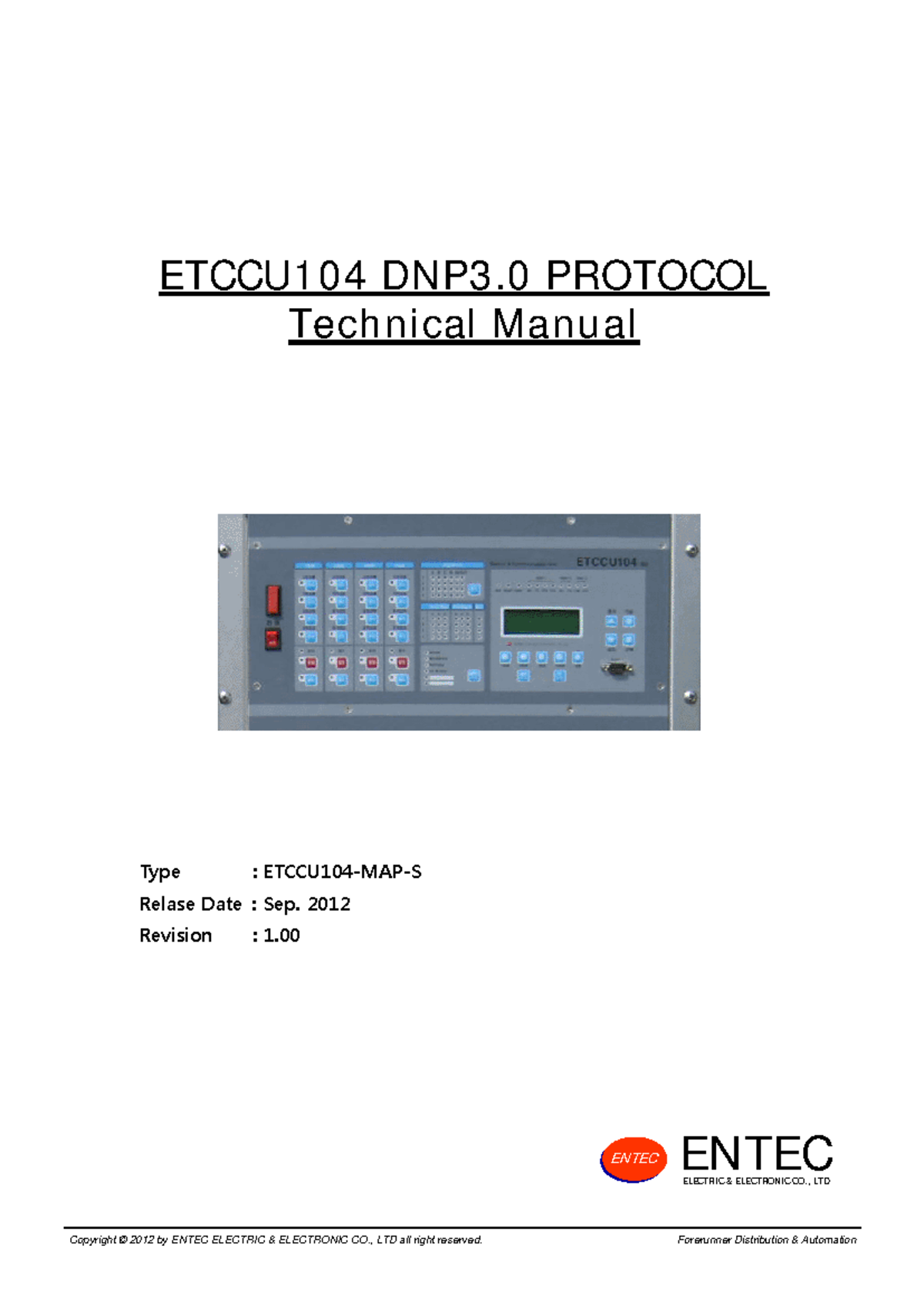 ETCCU104 DNP3 Protocol Technical Manual - Enhanced Technology - Studocu