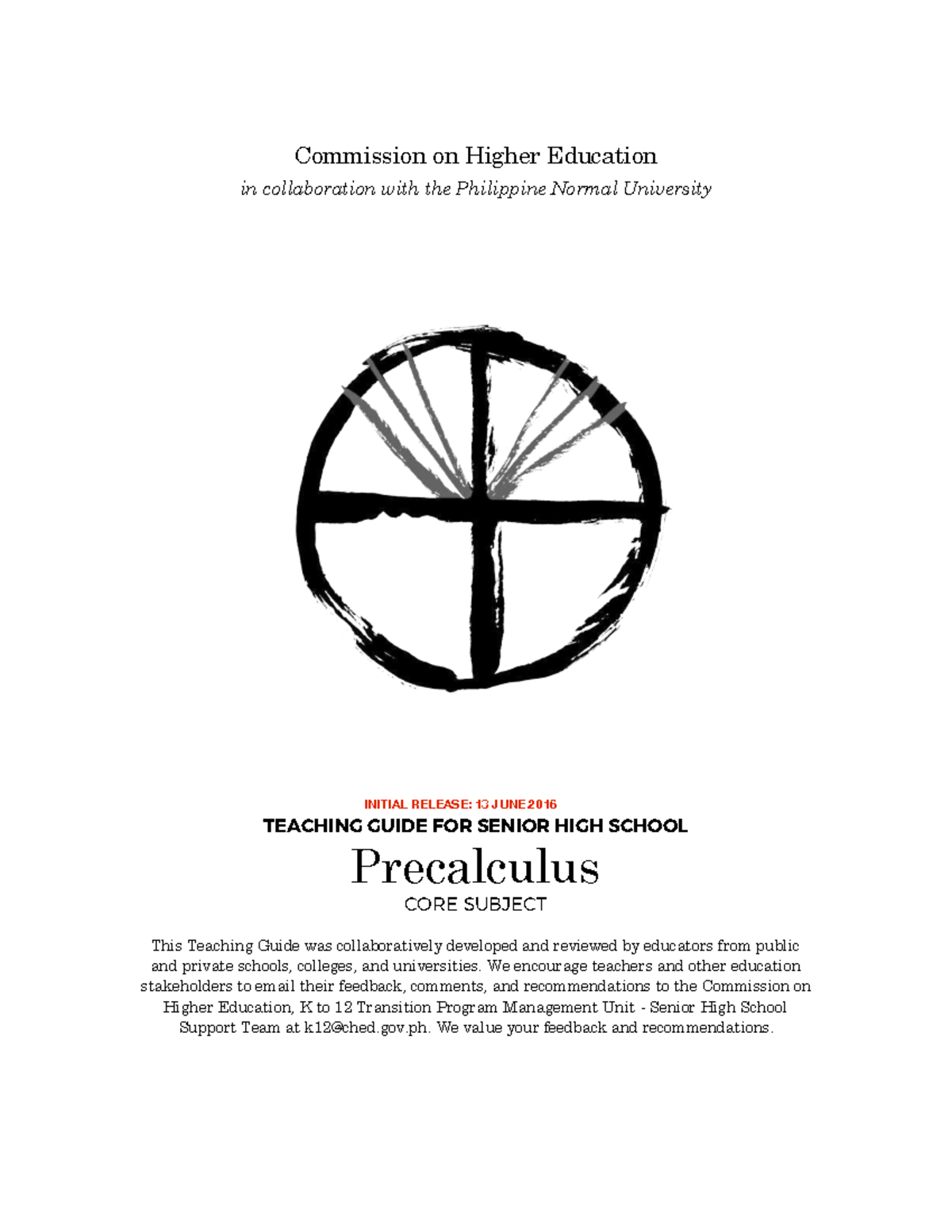 Precalculus Teaching Guide for K to 12 STEM Students (PHI) - Studocu