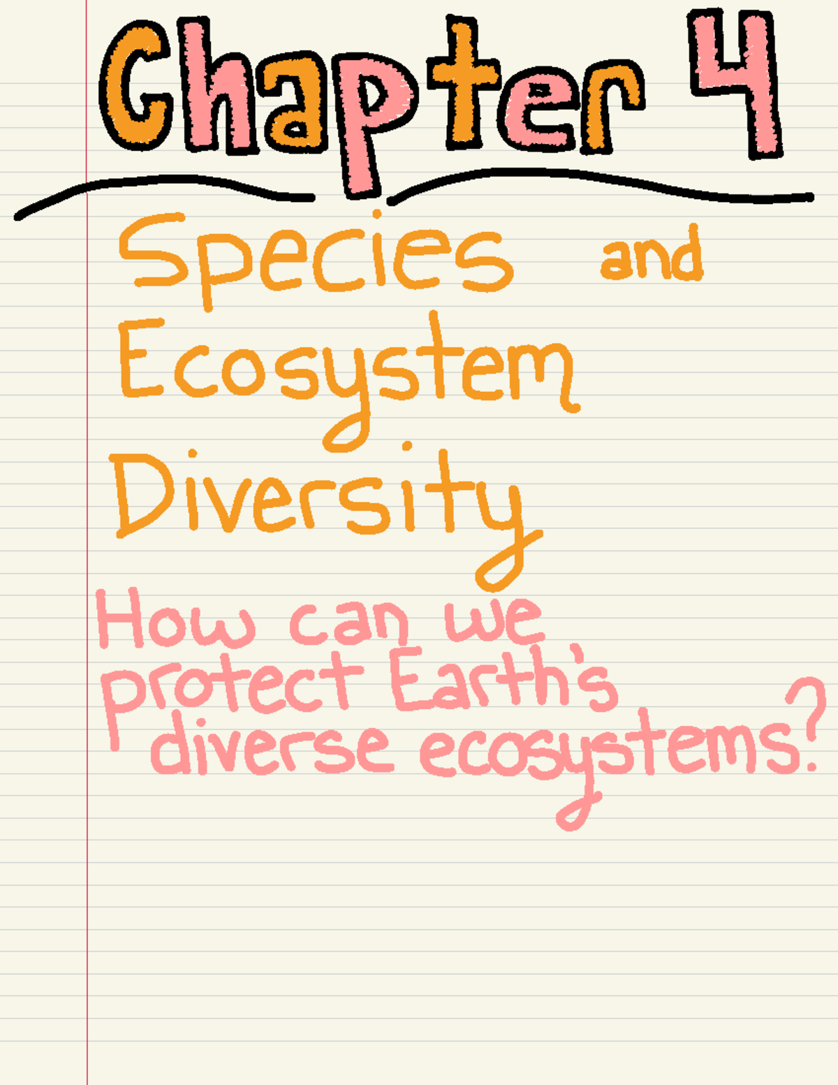 Bio 111 Chapter 4 - Ecosystems, Diversity, and Conservation Notes - Studocu