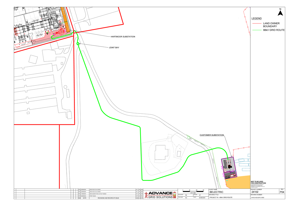 66kV GRID Route Drawing - 102-AGS-XX-XX-DR-C-0002 P04 - Studocu