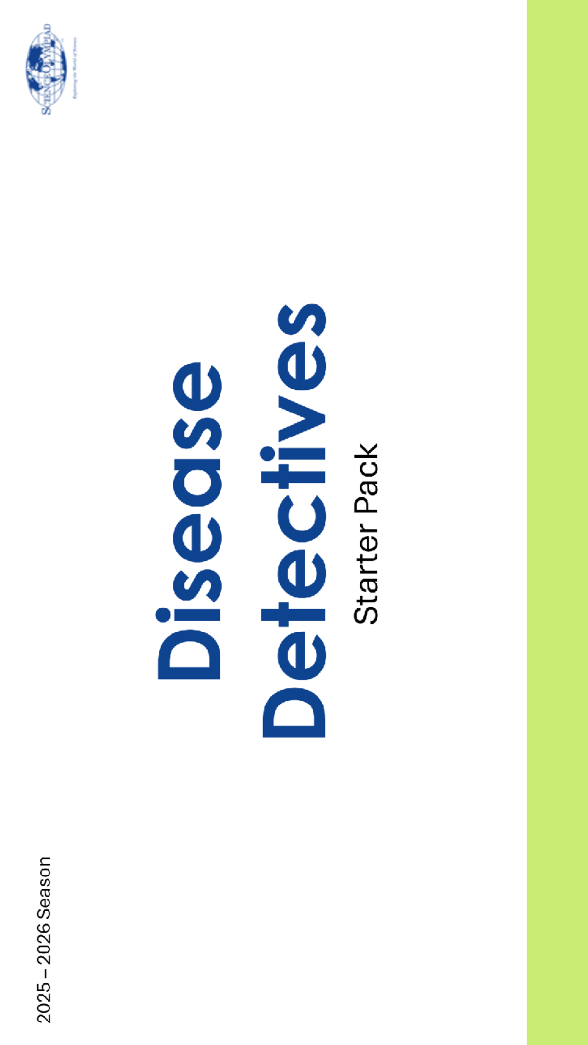 Disease Detectives Starter Pack 2025-26 for SCIENCEOLYMPIAD - Studocu