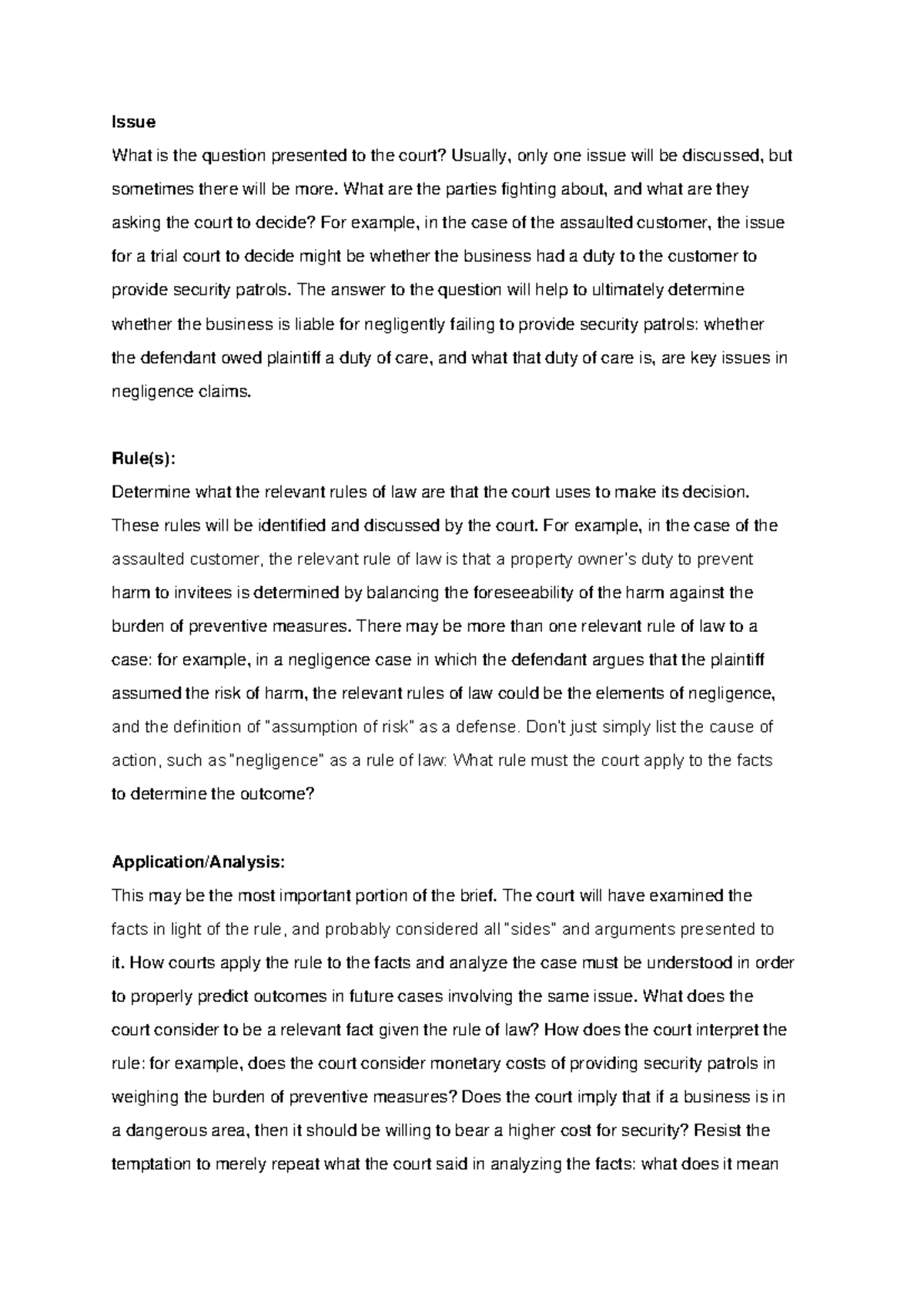 Notes ON Firac Method - FIRAC METHOD WHAT IS THE PURPOSE OF THE FIRAC ...