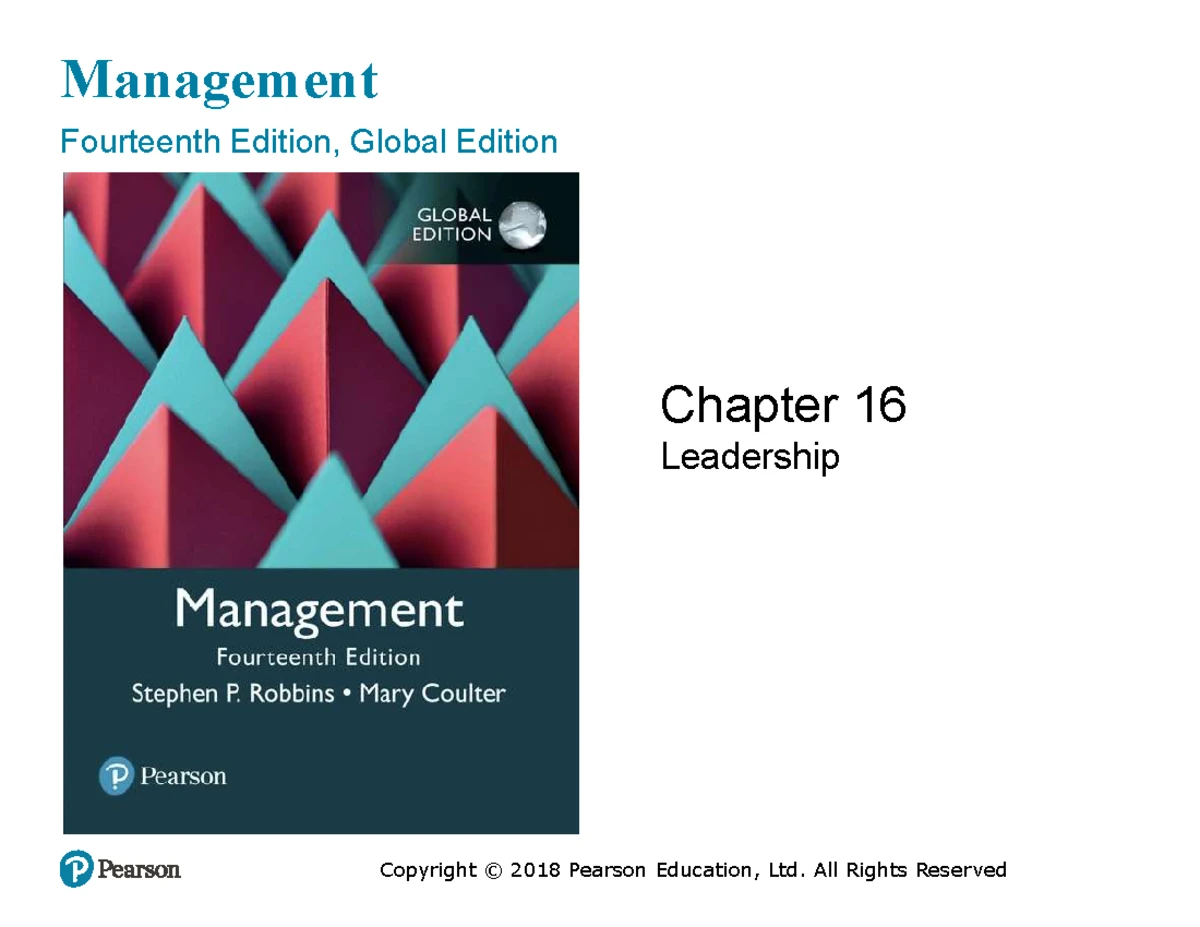 Management 14th Ed. Global Ch. 12: Organizing Around Teams - Studocu