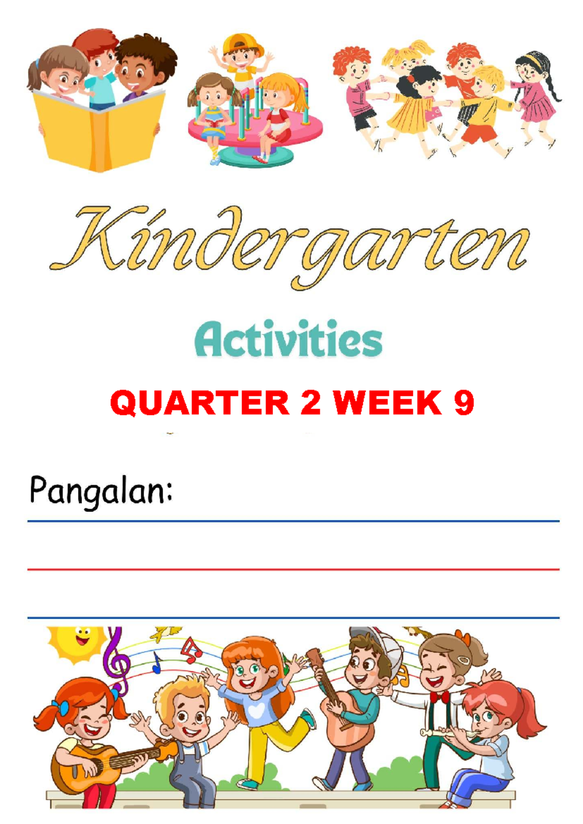 Kindergarten Activities Q2: Week 9 - Letter Tt Activities - Studocu