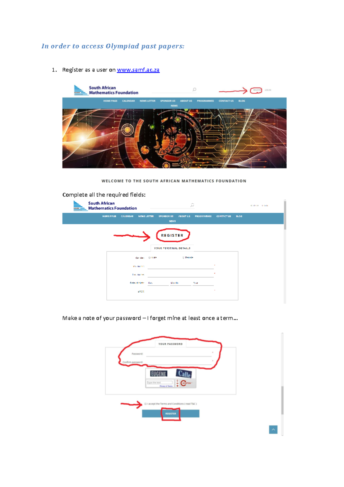 Accessing Olympiad Past Papers: A Step-by-Step Guide - Studocu