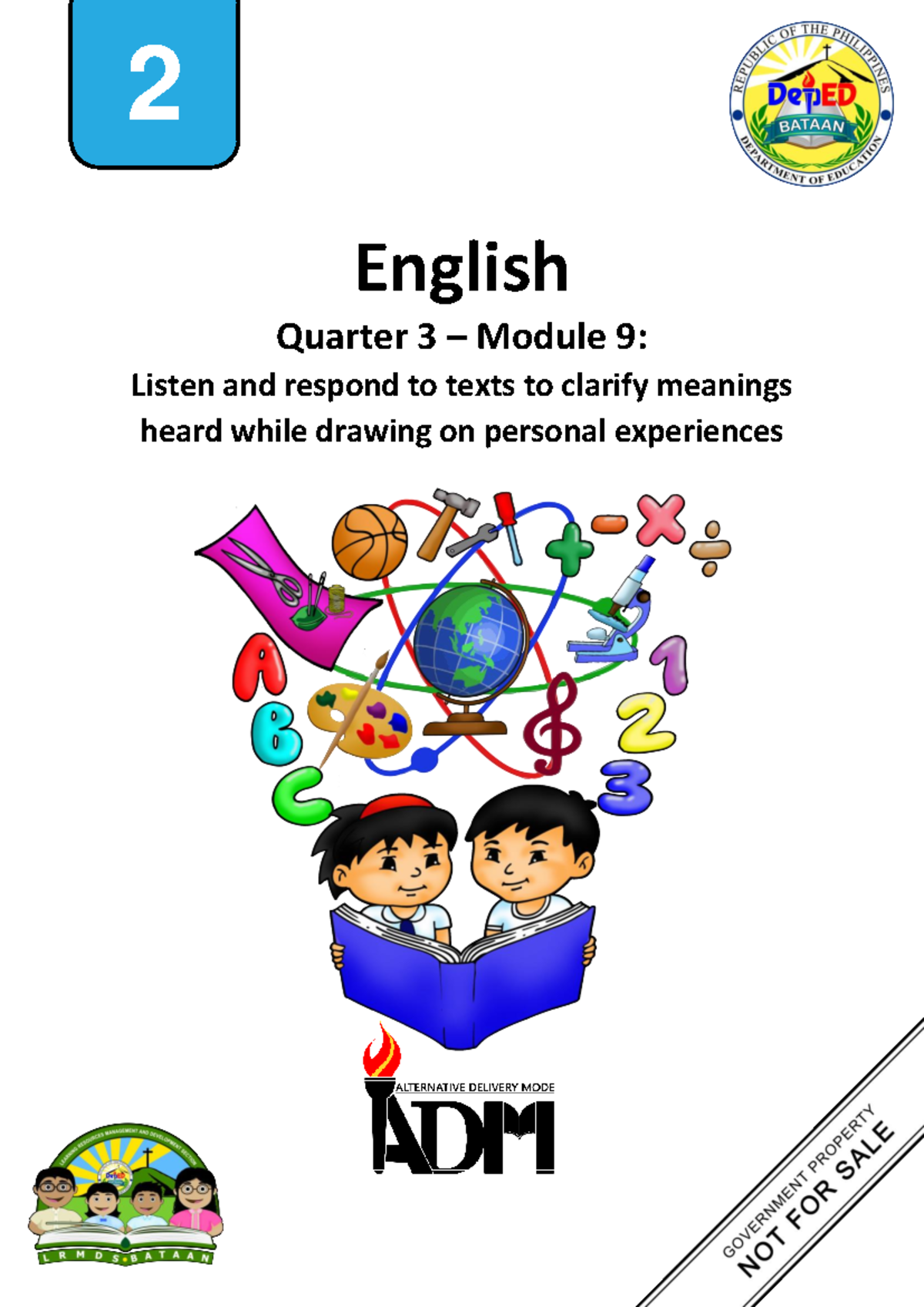 English 2 Q3 Mod 9: Listening and Responding to Texts with Experience ...