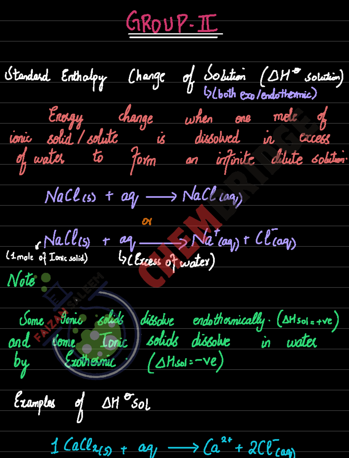 Group 2 Inorganic Chemistry: Enthalpy Changes and Solubility Analysis ...