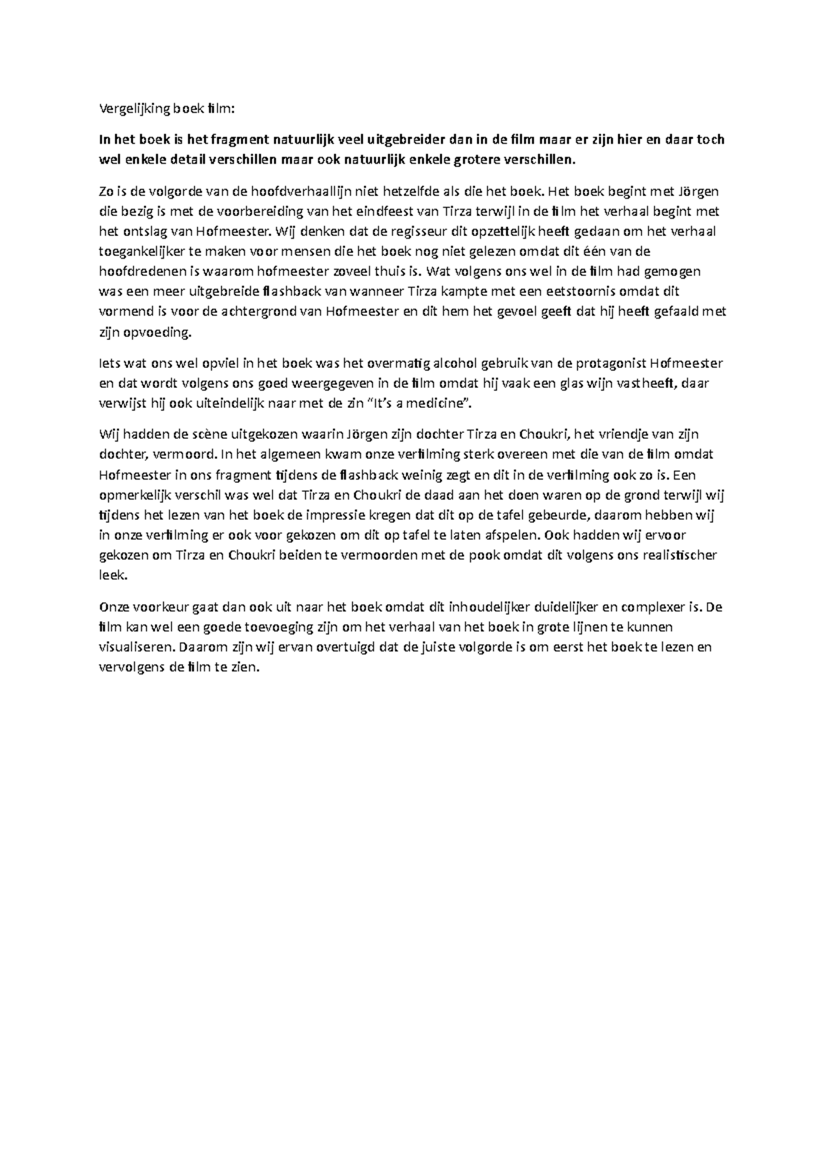 Vergelijking van Boek en Film 'Tirza': Diepgaande Analyse en ...