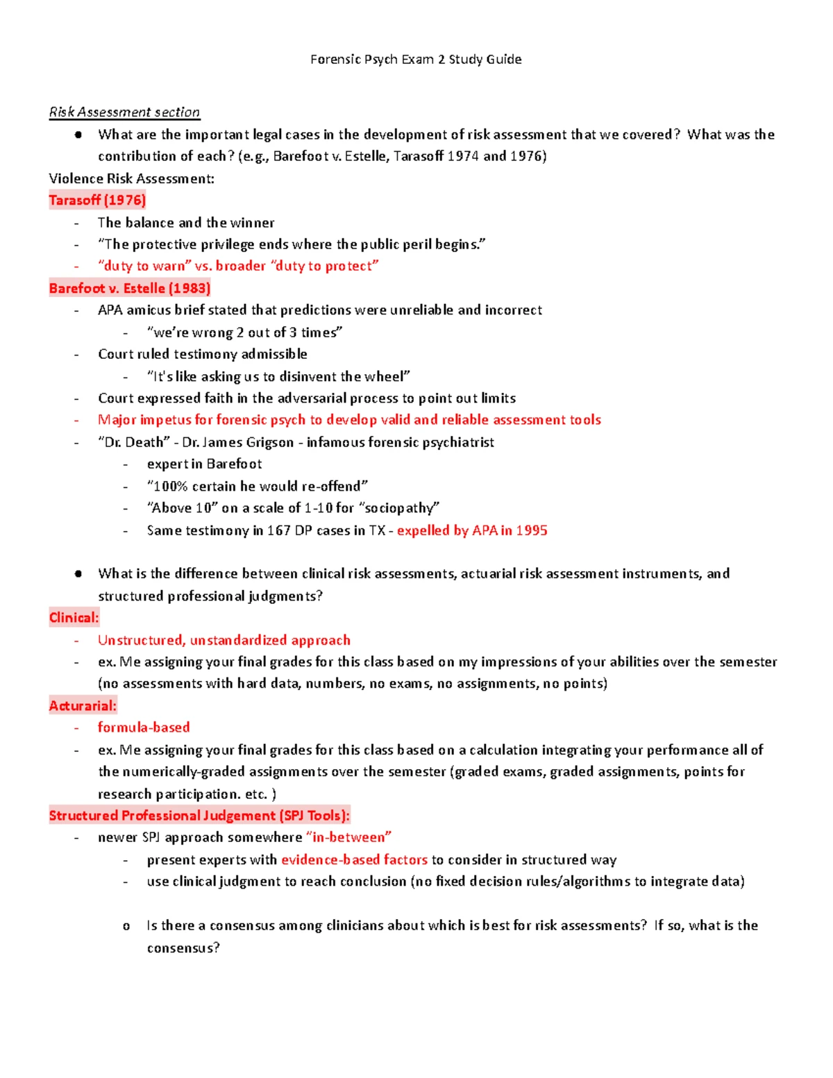 Psych exam 2 study guide - Intro Psychology, Exam 2 Study Guide Dr ...