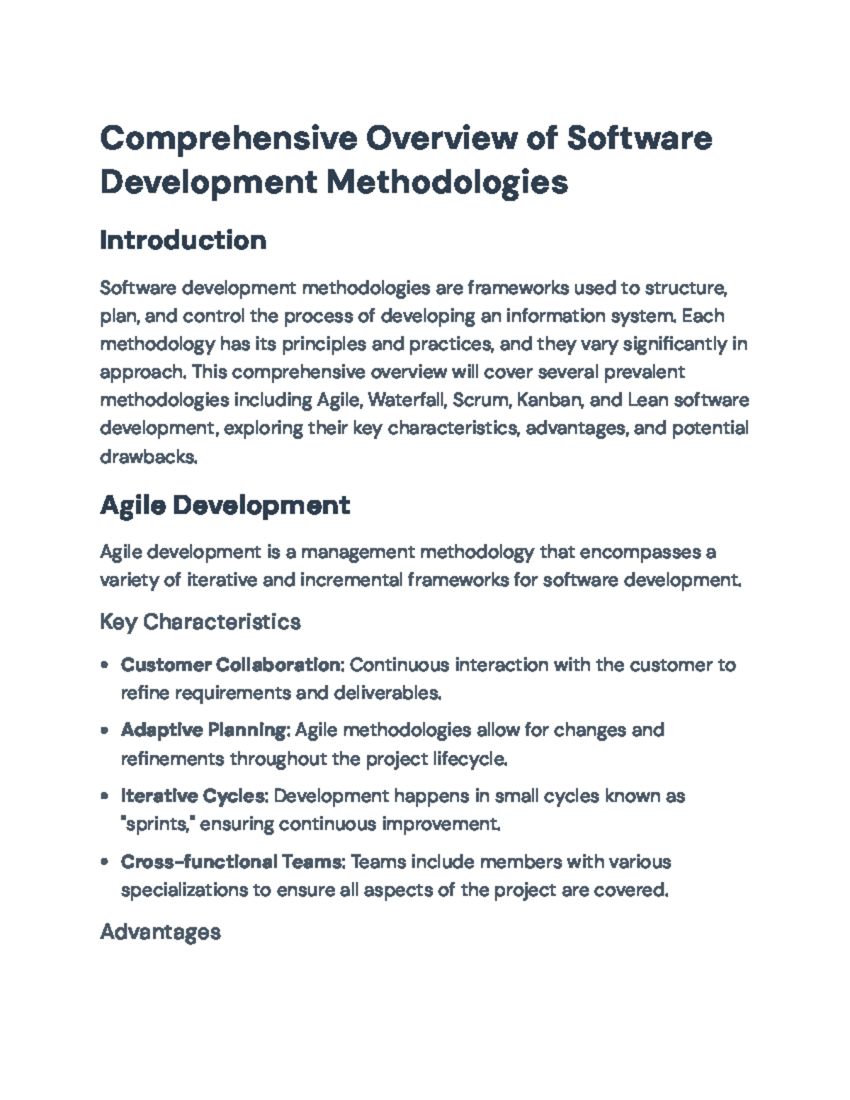 Understanding Software Development Methodologies: Agile, Scrum, Kanban ...