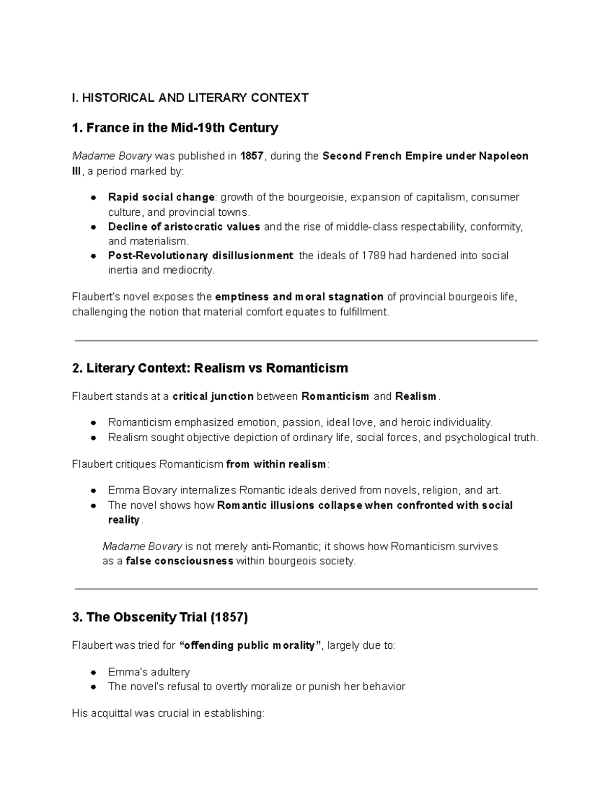 19th Century European Realism: Historical Context & Literary Techniques ...