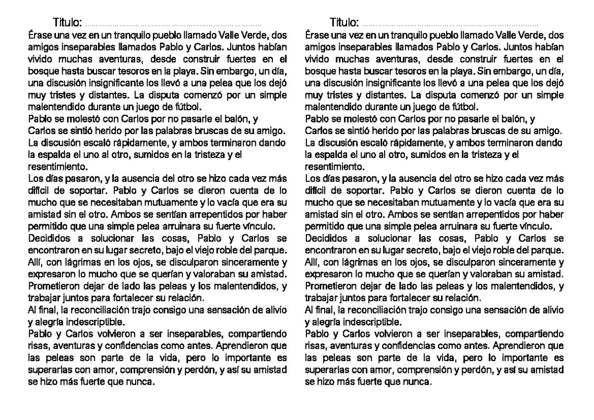 Texto Lectura - xcxcx - Titulo: - Studocu