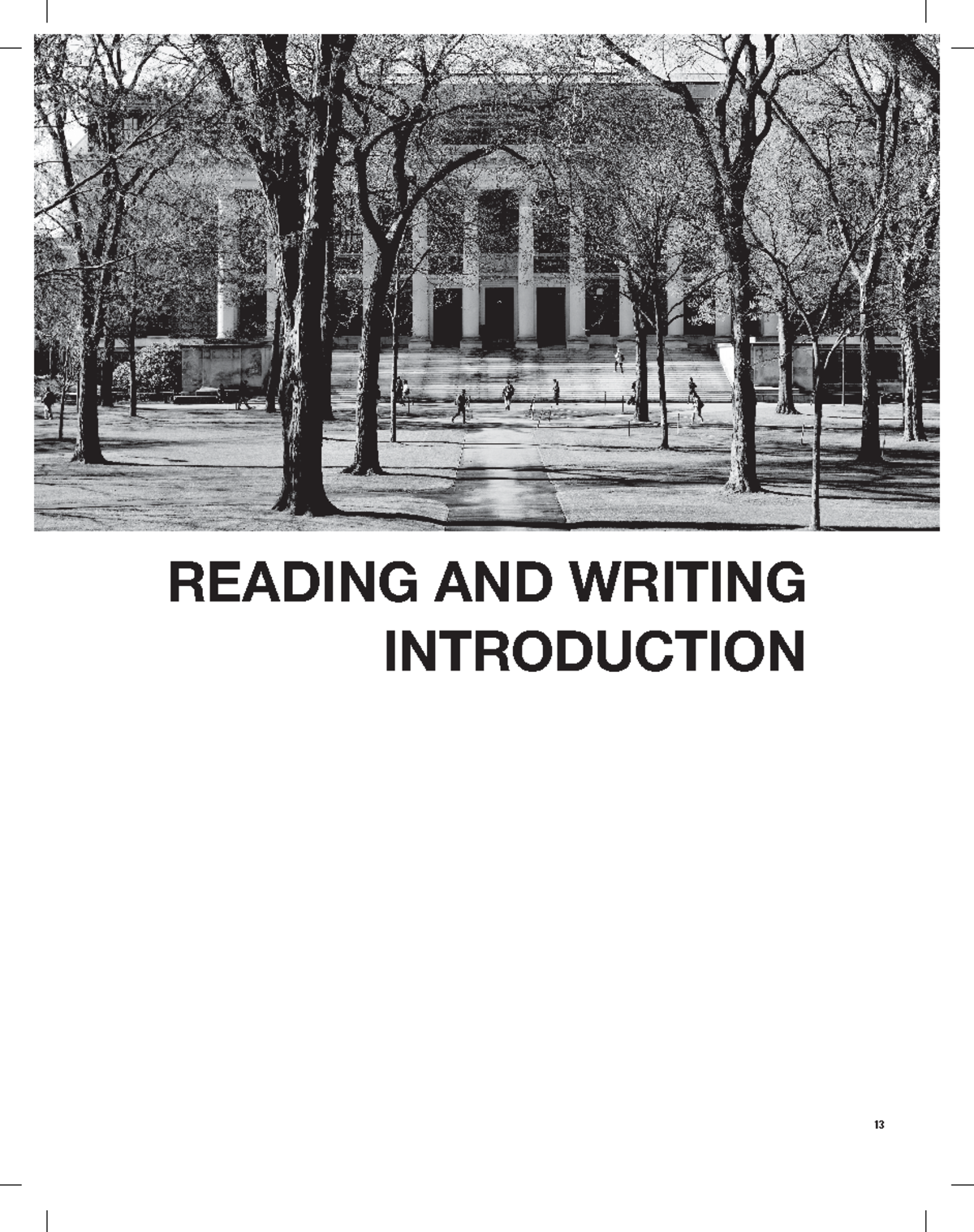 SAT 8 - Intro and Basic Approach - 13 READING AND WRITING INTRODUCTION ...