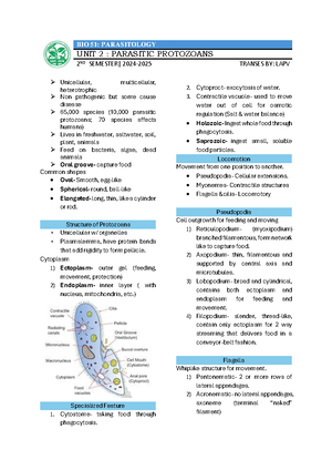 MicroPara Introduction - Here are concise notes based on Chapter 1 of ...