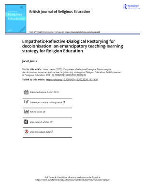 [Solved] Curriculum Studies Define Curriculum Studies as a field of ...