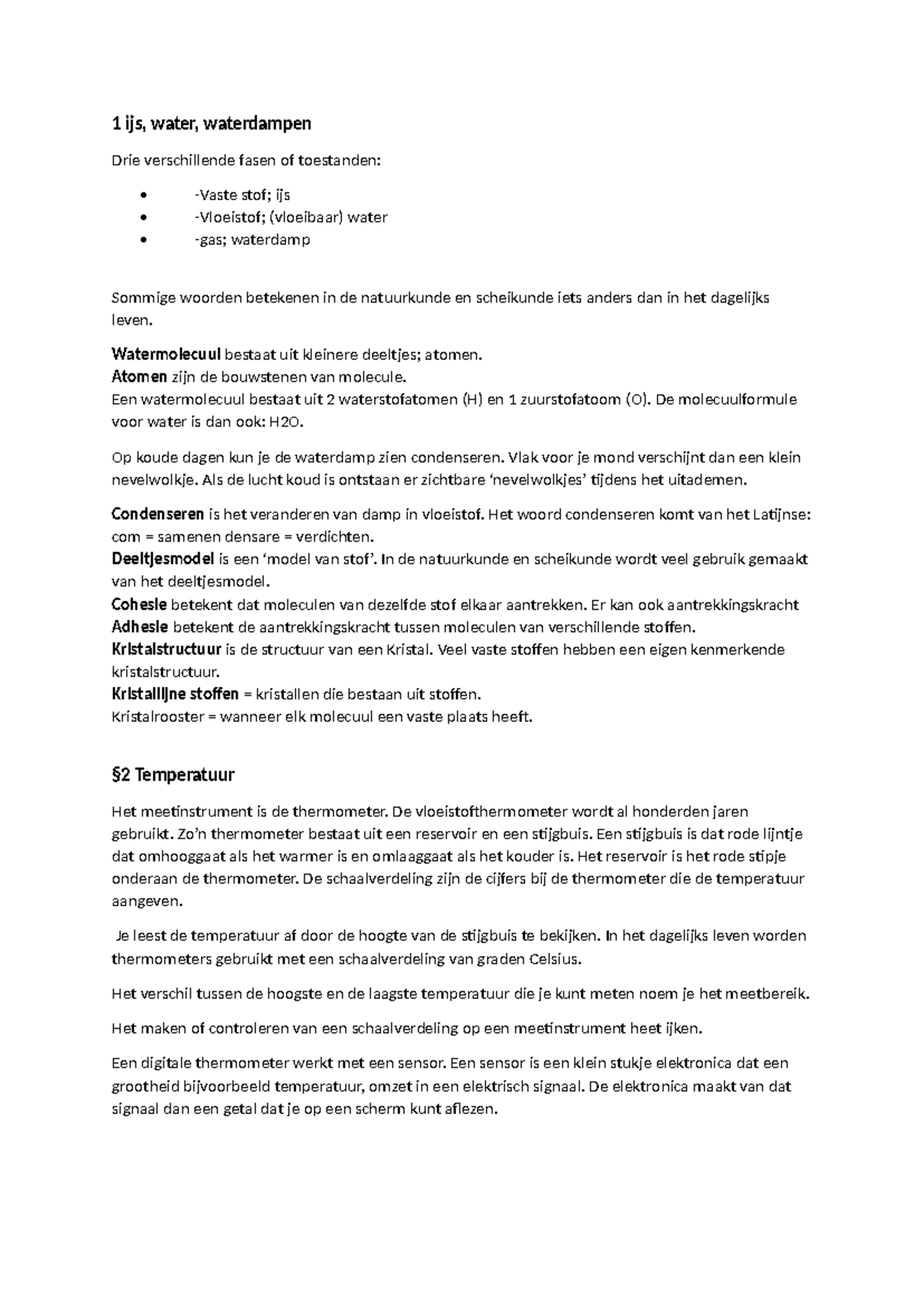 Nova(scheikunde) mavo havo Hoofdstuk 3: Eigenschappen en ...